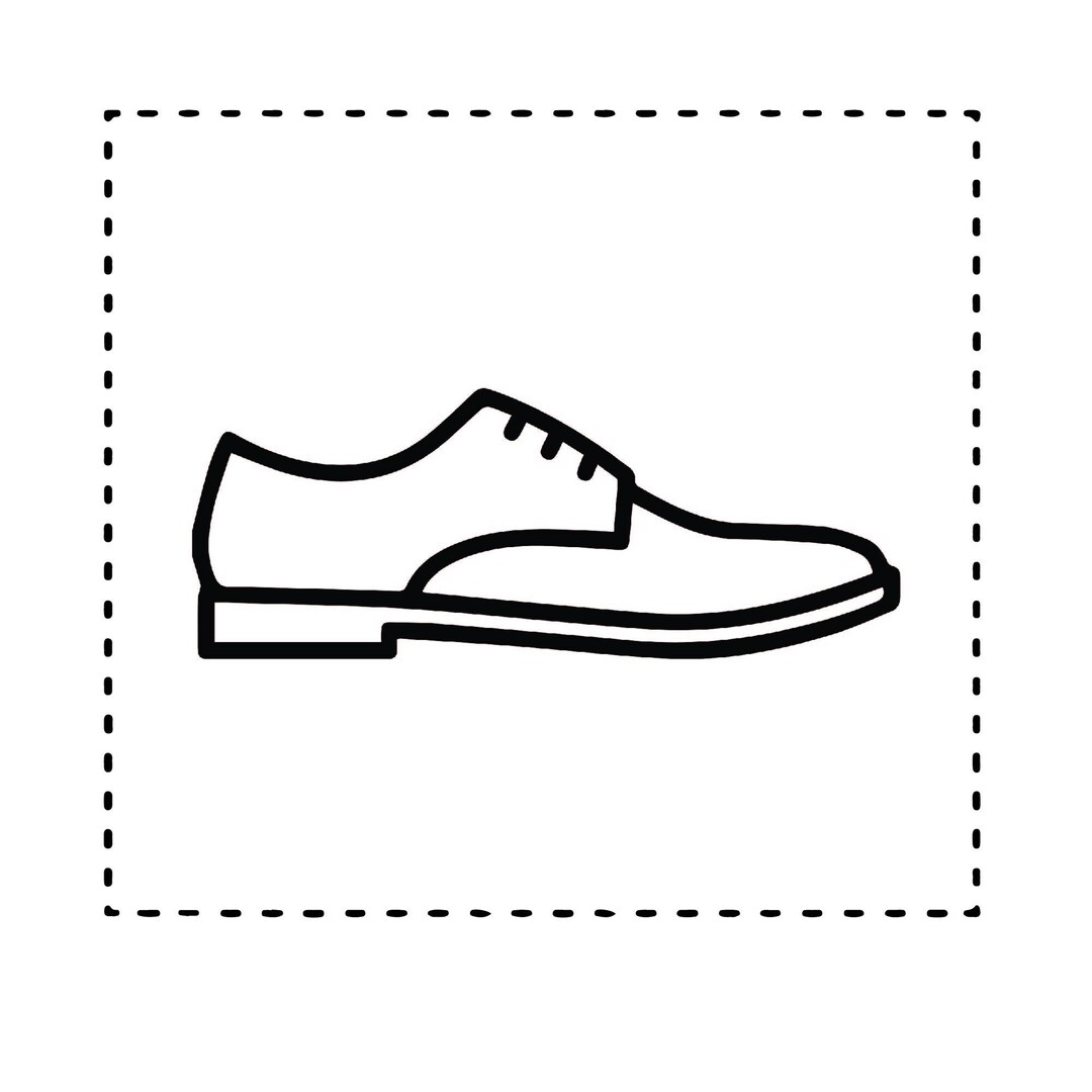 Dress Shoe Outline Svg | Laser Cutting | Files for Cnc | Layered Files | Svg Cricut | Sticker ...
