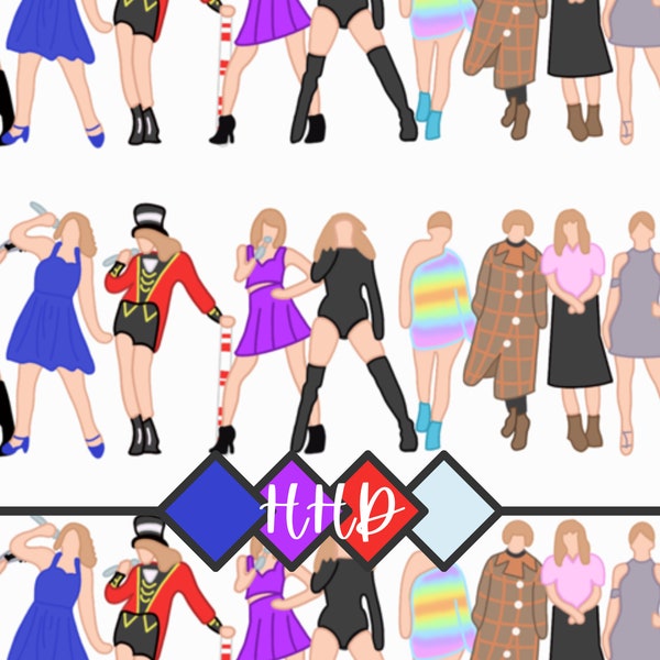 Swiftie Seamless Pattern Etsy