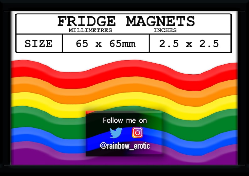 NSFW Erotic Art Fridge Magnets Epoxy Resin LGBTQ Decor, Glitter, Floral ...