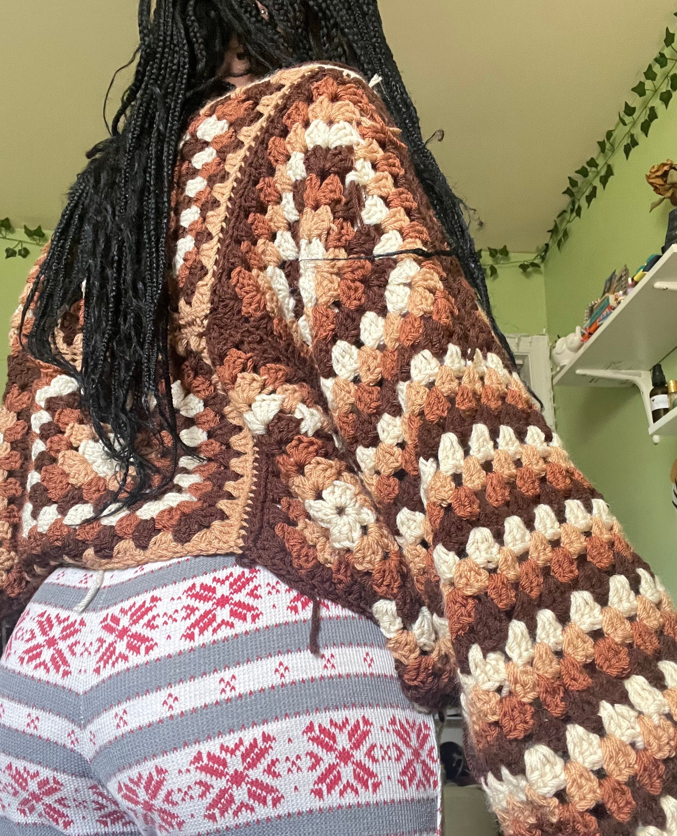 Crochet Granny Square Sweater - Etsy