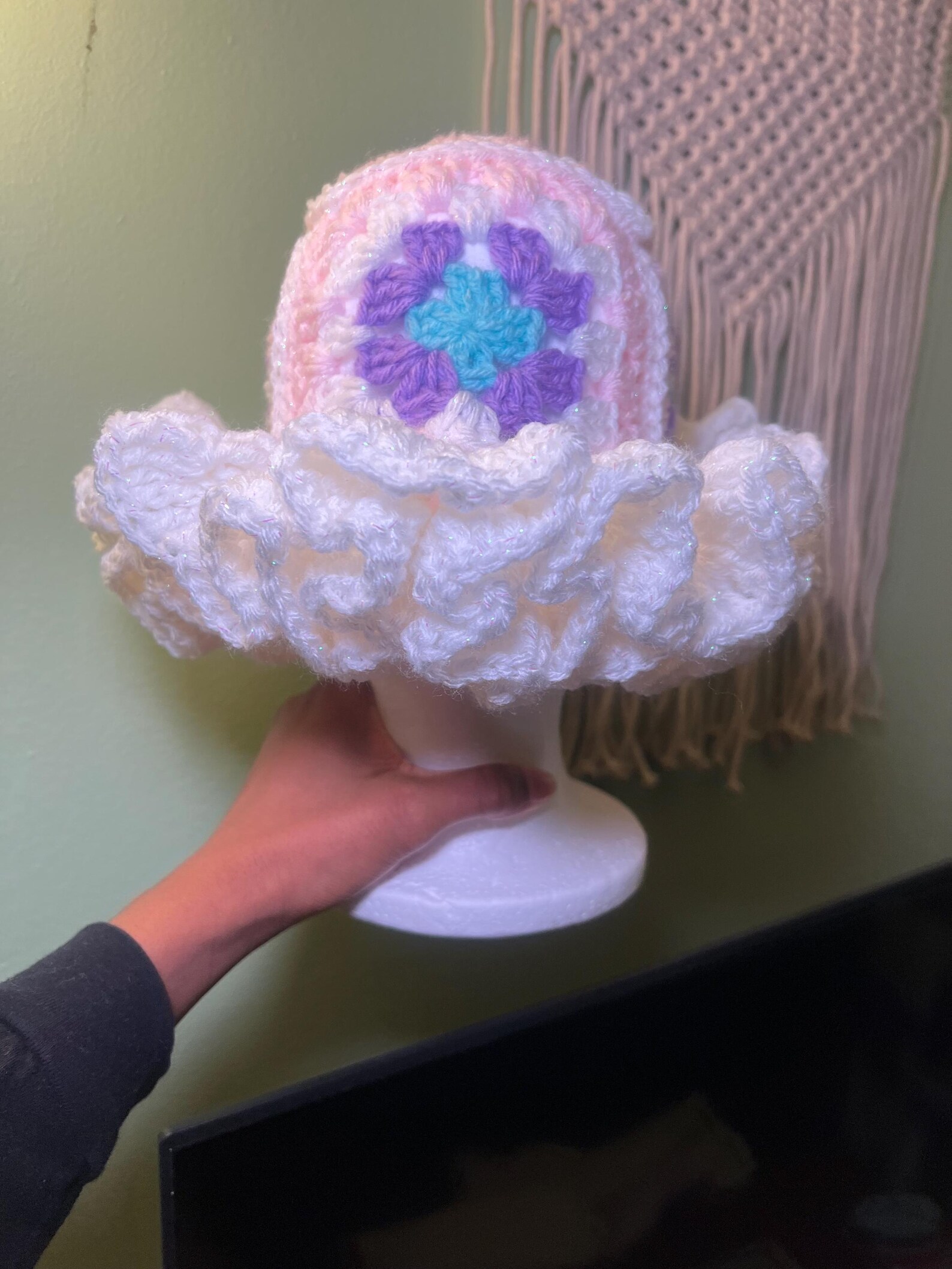 Crochet Granny Square Hat - Etsy