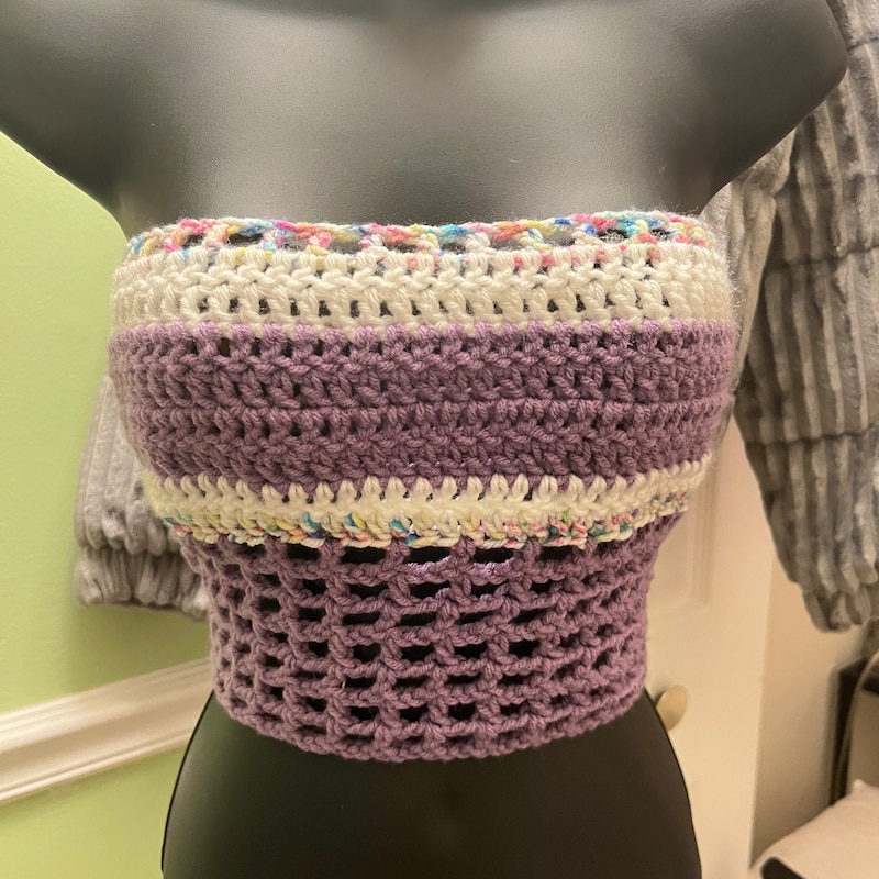Crocheted Tube Top - Etsy