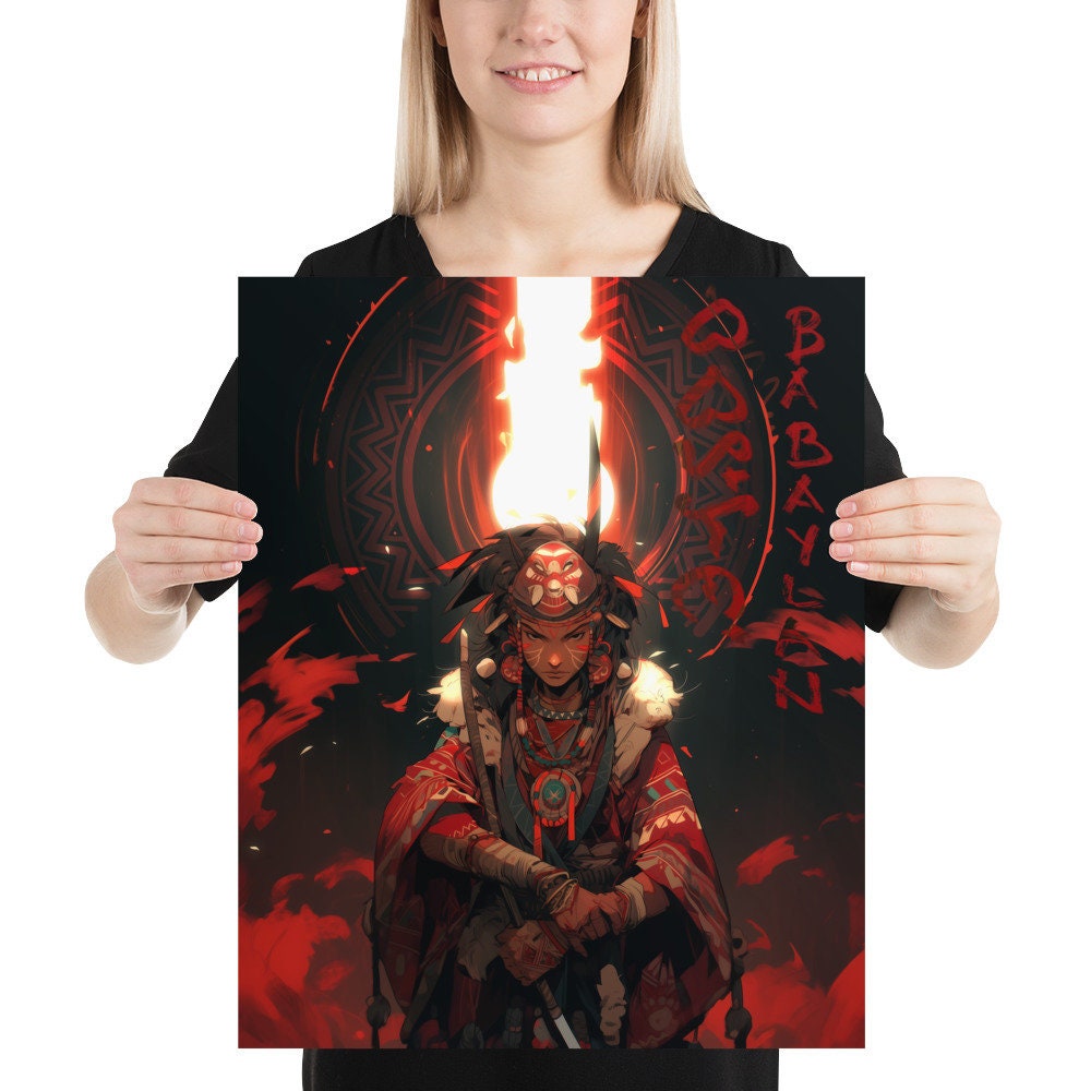 Philippine Babaylan Manga Poster: Cultural Artwork for Home Decor ...