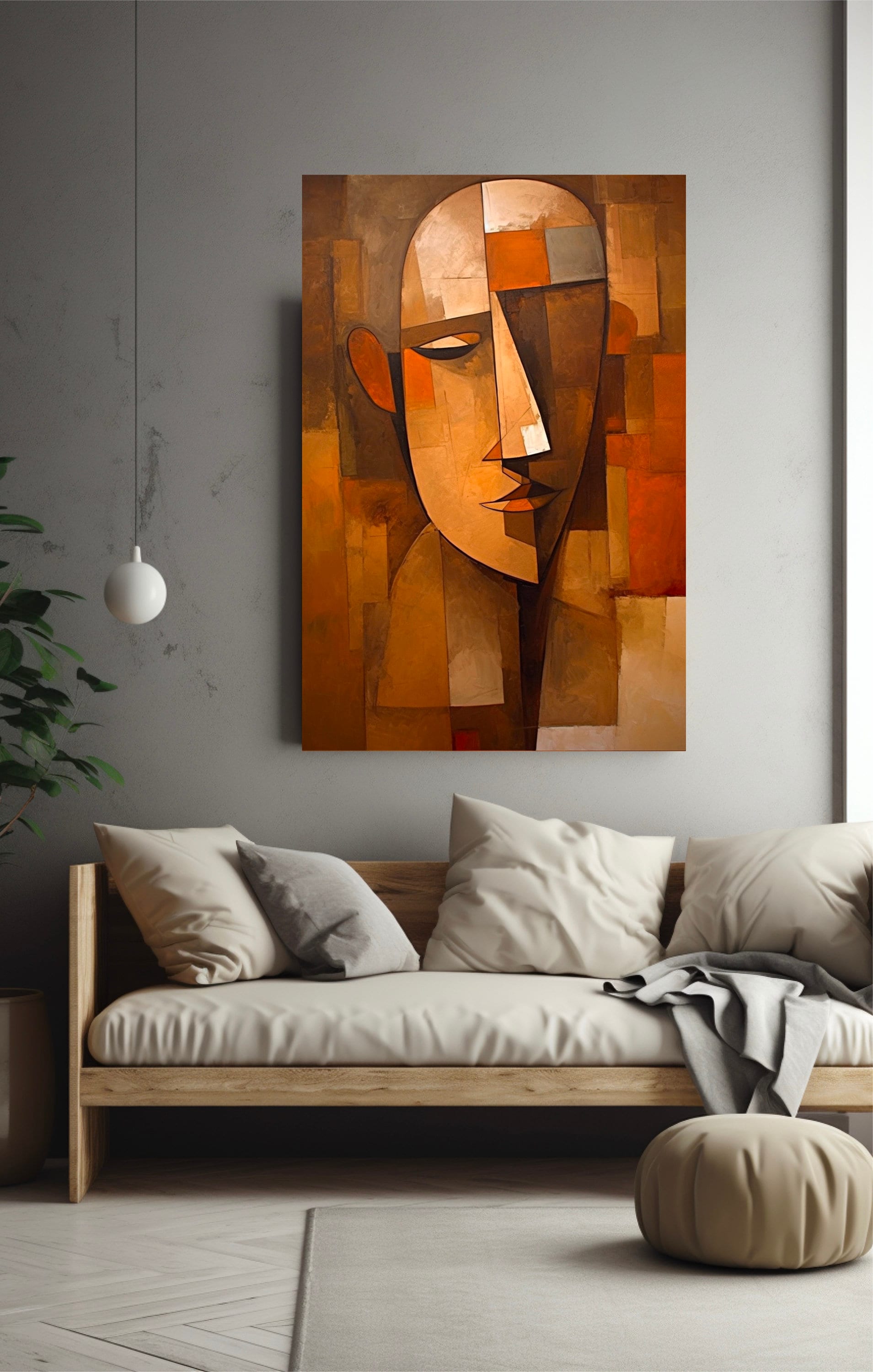 Contemporary Art Cubism Abstract Picasso Inspired Modern Downloadable ...