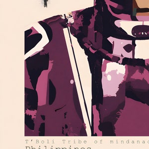 T'boli Tribe Art Print: Filipino Heritage Wall Decor (digital Download ...