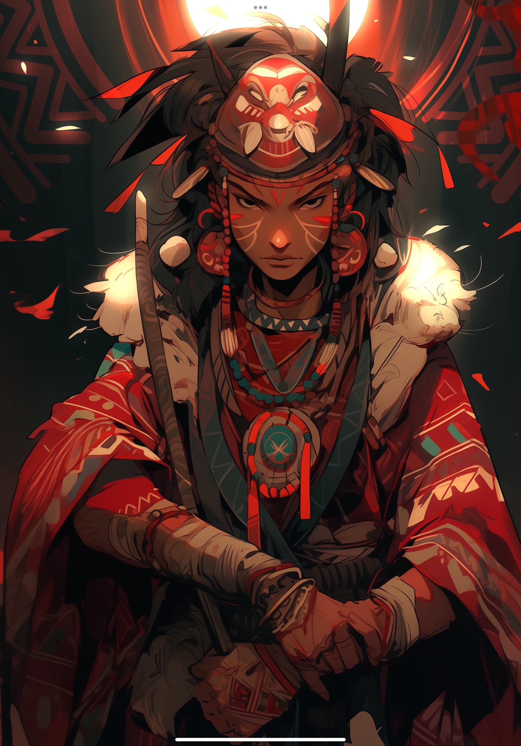 Philippine Babaylan Manga Poster: Cultural Artwork for Home Decor ...