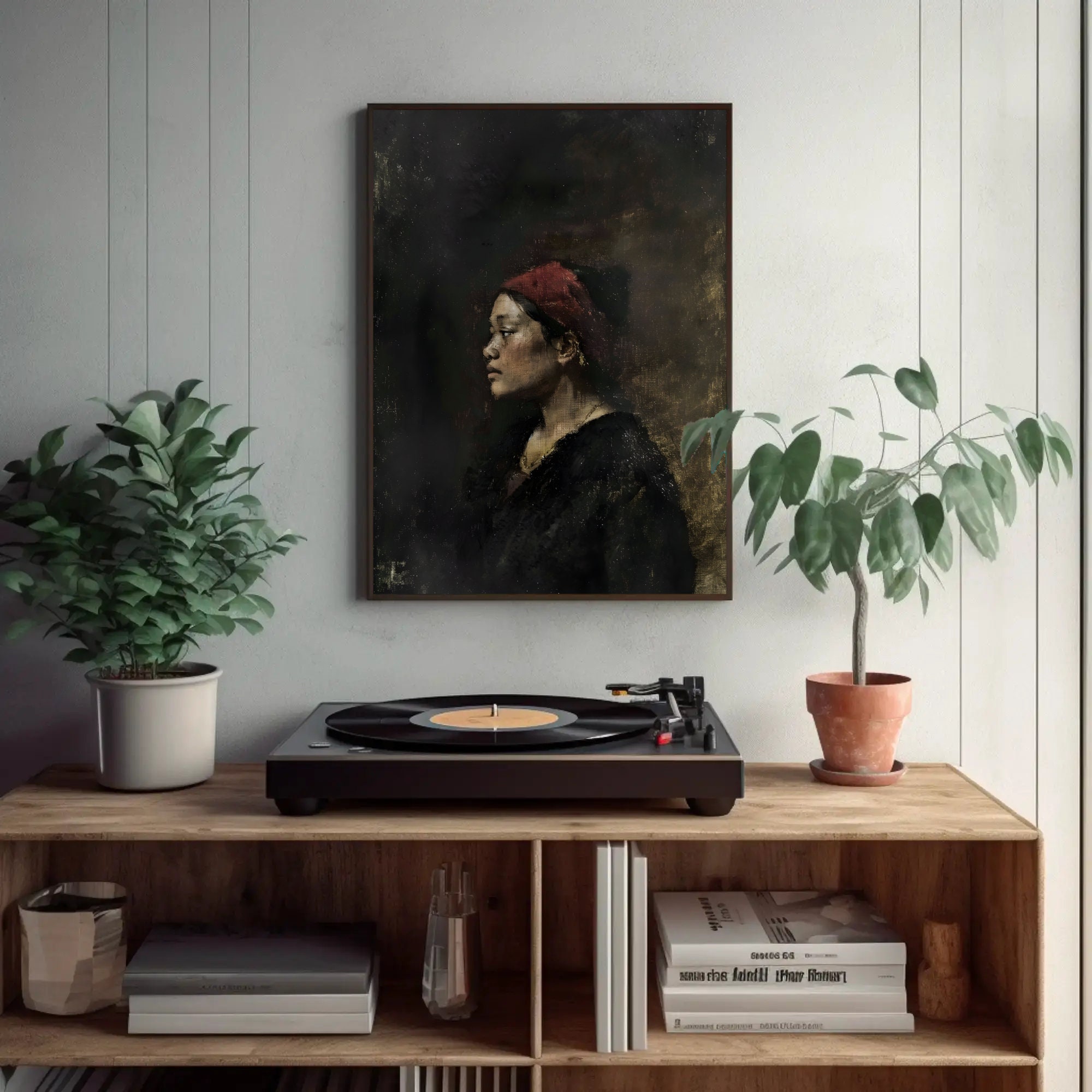 Binibini, Original Filipino Portrait Painting of a Lady, Traditional ...