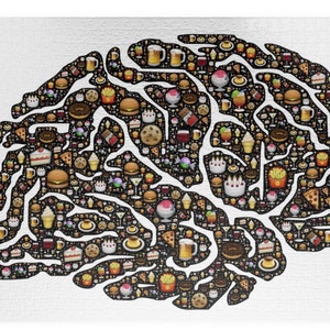 Junk Food Brain Jigsaw Puzzle: Fun Adult/kids Activity - Etsy