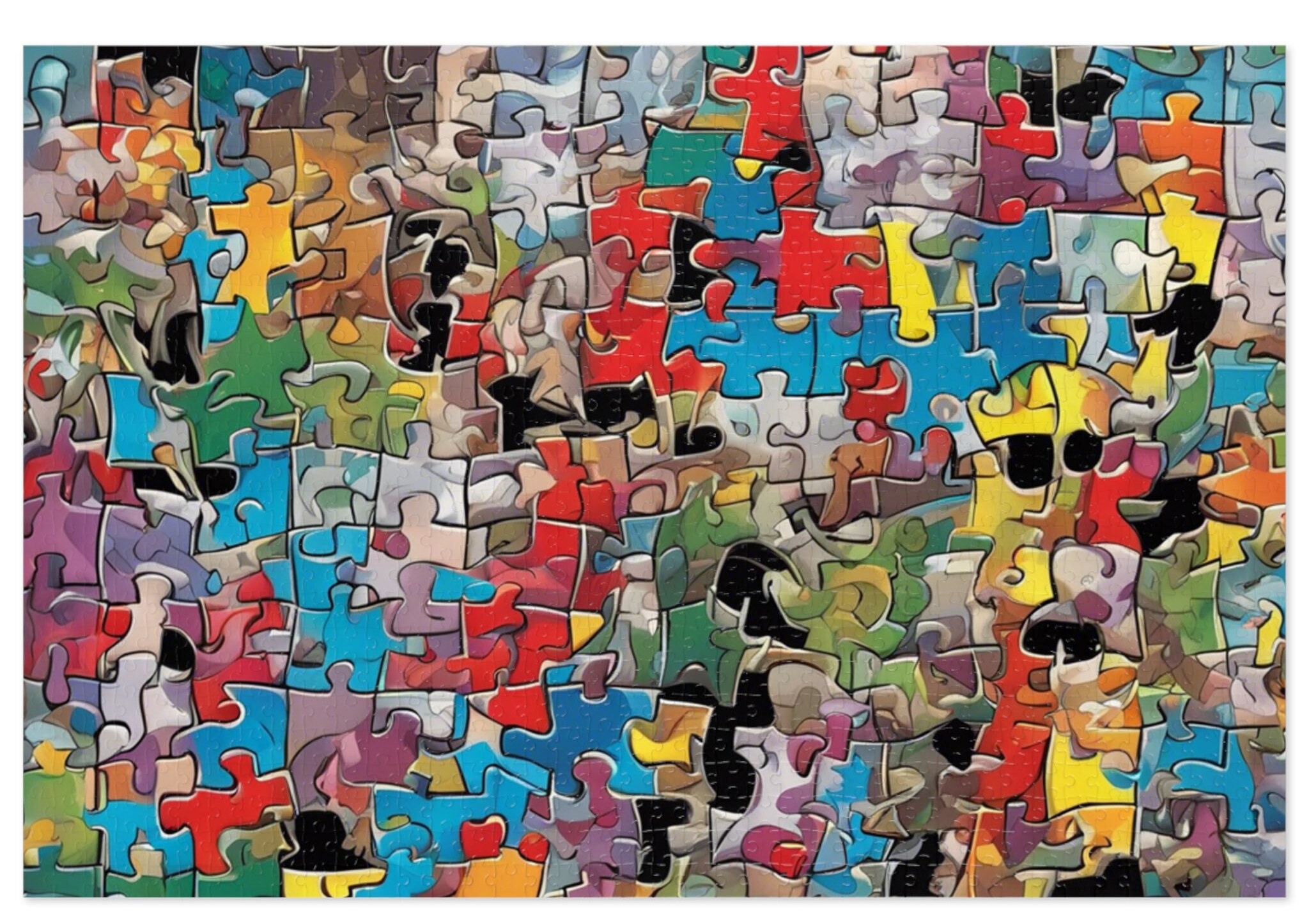 Impossible Puzzle | Difficult Adult Jigsaw Puzzle | 500, 1000 Piece ...