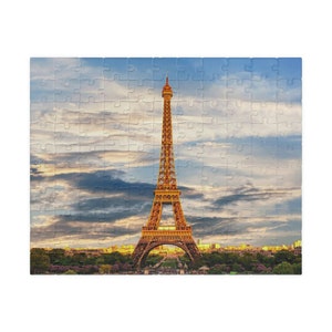 Eiffel Tower Jigsaw Puzzle, France Landscape, 110, 250, 500 and 1000 ...