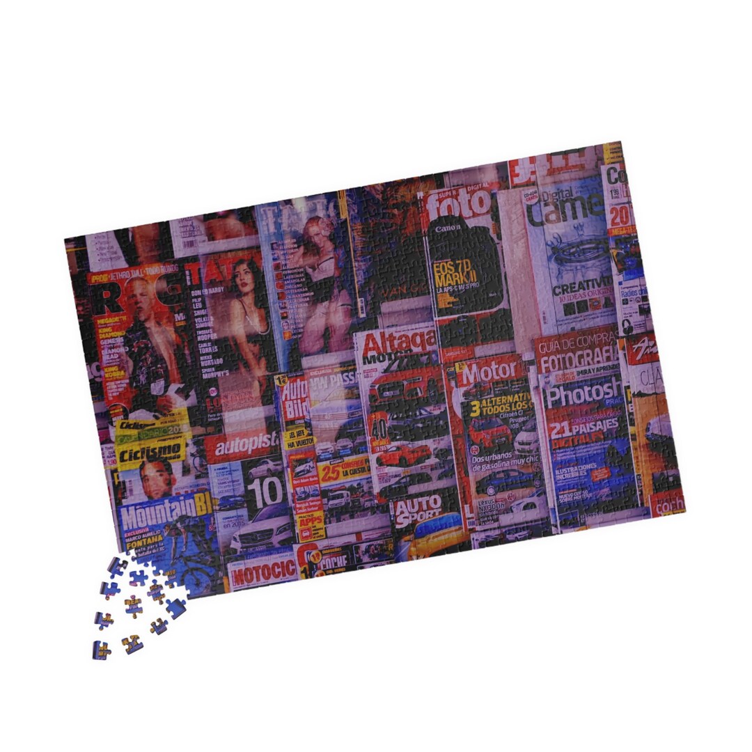 Colorful Magazine Covers | Latin America | Adult or Kids Puzzle ...