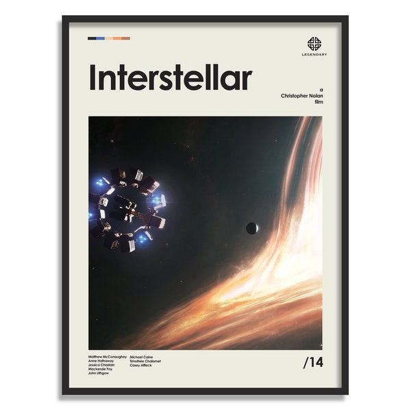 Interstellar Poster - Etsy