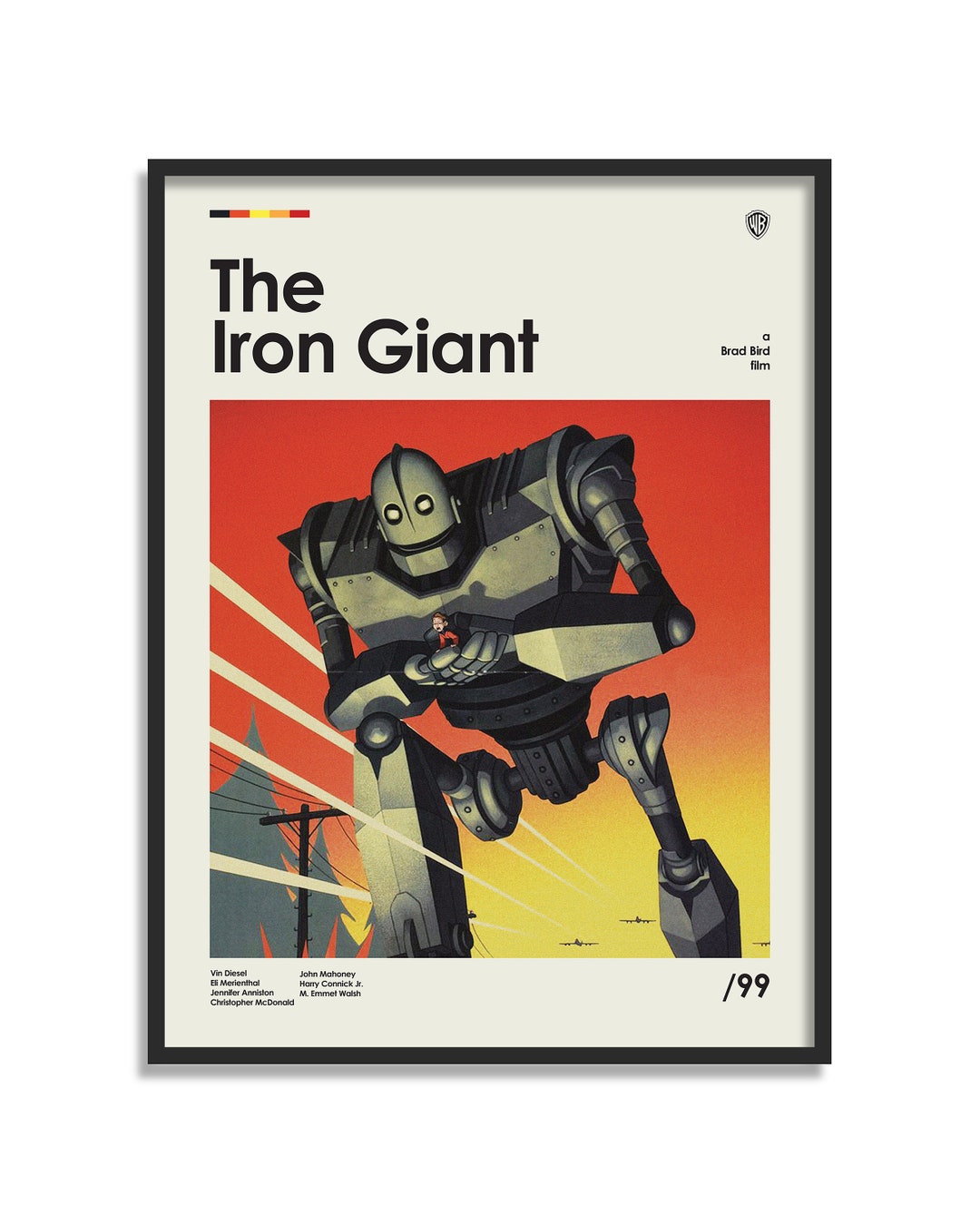 Iron Giant Vintage Poster Digital Download - Etsy