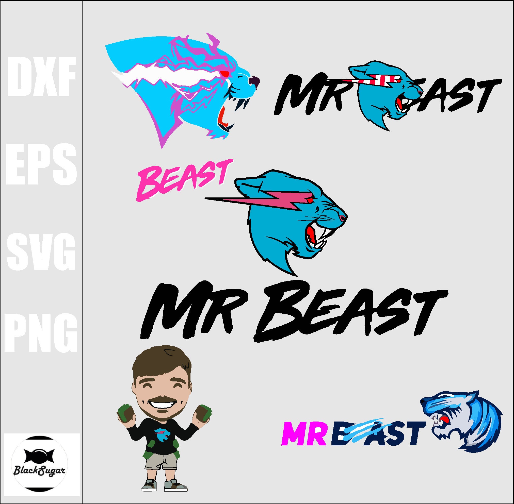 Mr Beast SVG Mr Beast PNG Mr Beast Vector Mr Beast Logo Mr - Etsy Australia