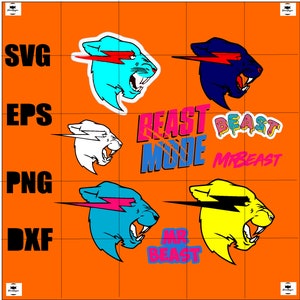 Mr Beast Logo Png - Etsy
