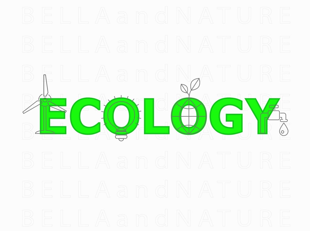 Ecology Logo PNG SVG - Eco Symbol Instant Download - Sustainable Icon ...