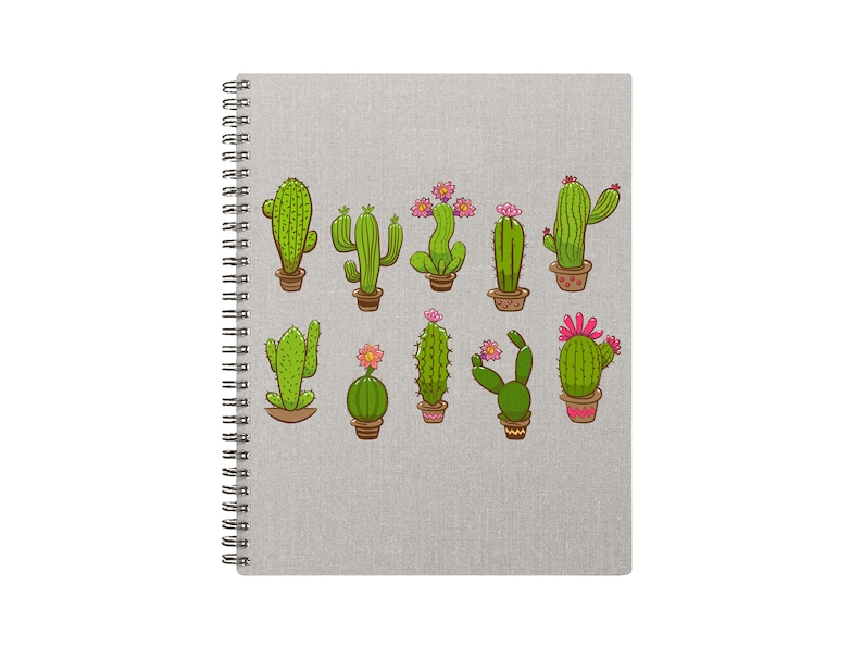 Cactus Succulent Clipart Bundle - Printables Digital Download PNG SVG ...