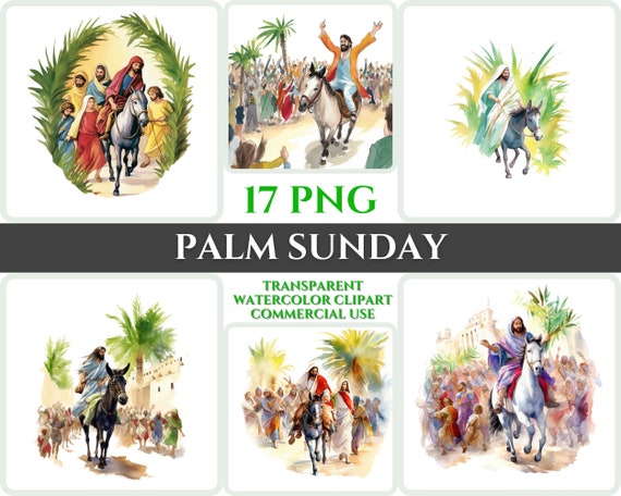 Christian Palm Sunday Clipart