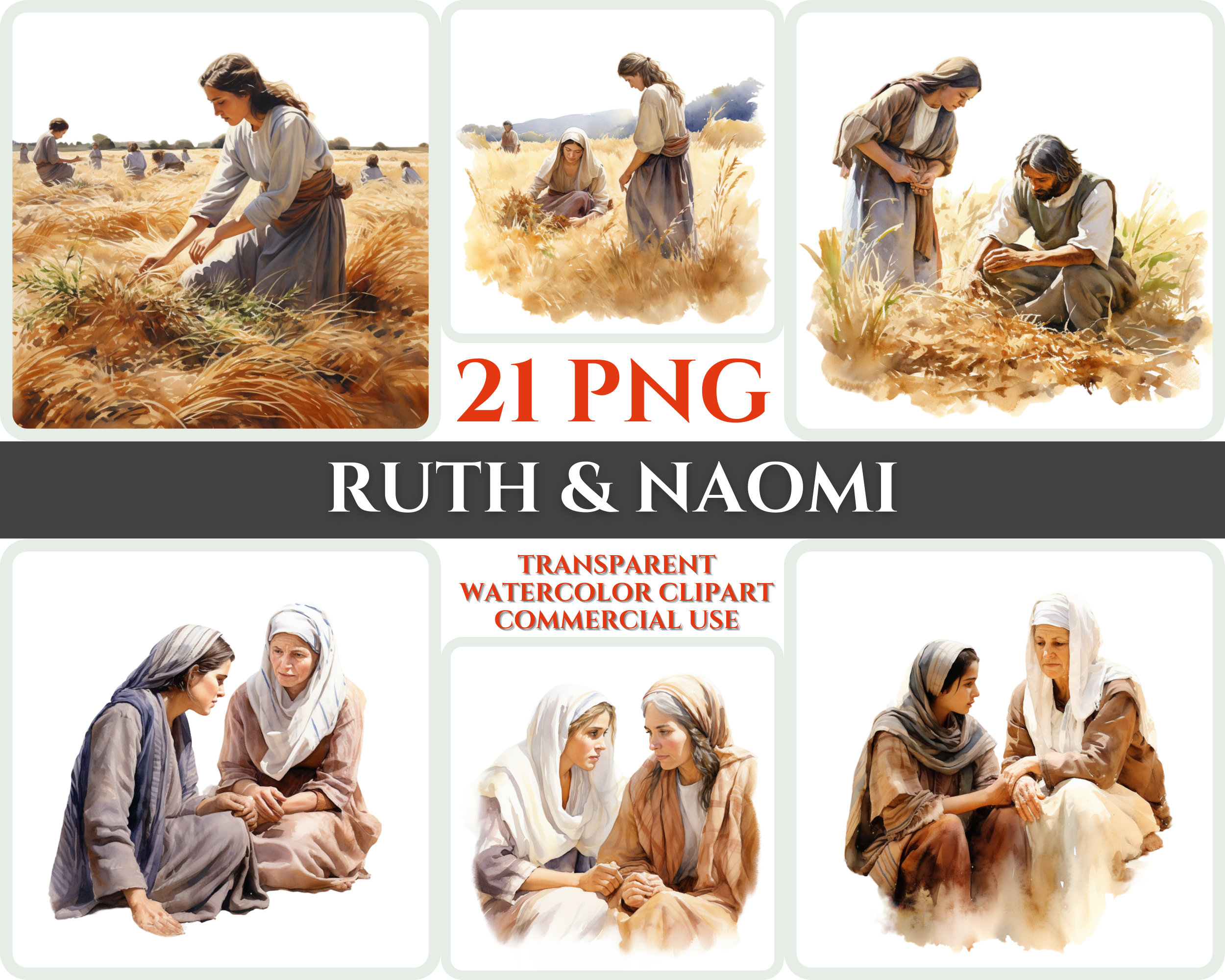 Ruth And Naomi Clipart
