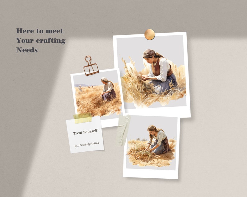 Ruth and Naomi Watercolor Clipart, Christian PNG Images (digital ...