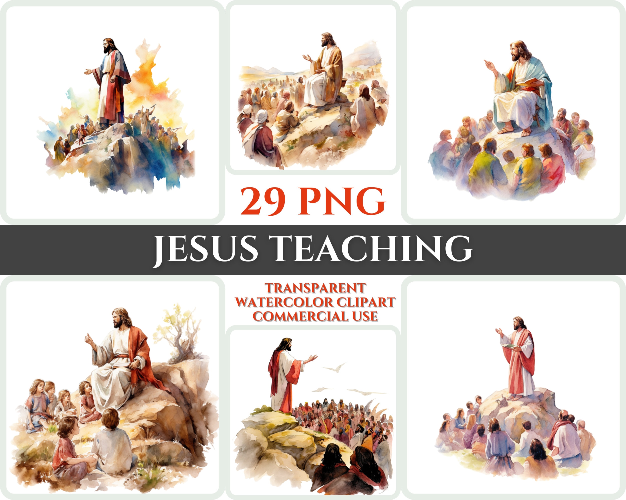Jesus Teaching Clipart