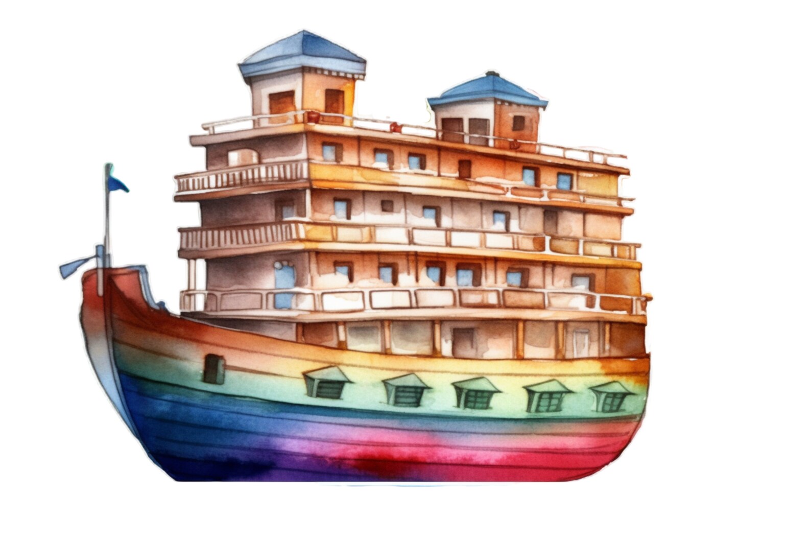 Make Your Own Noah's Ark Clipart PNG Watercolor Bundle - Etsy