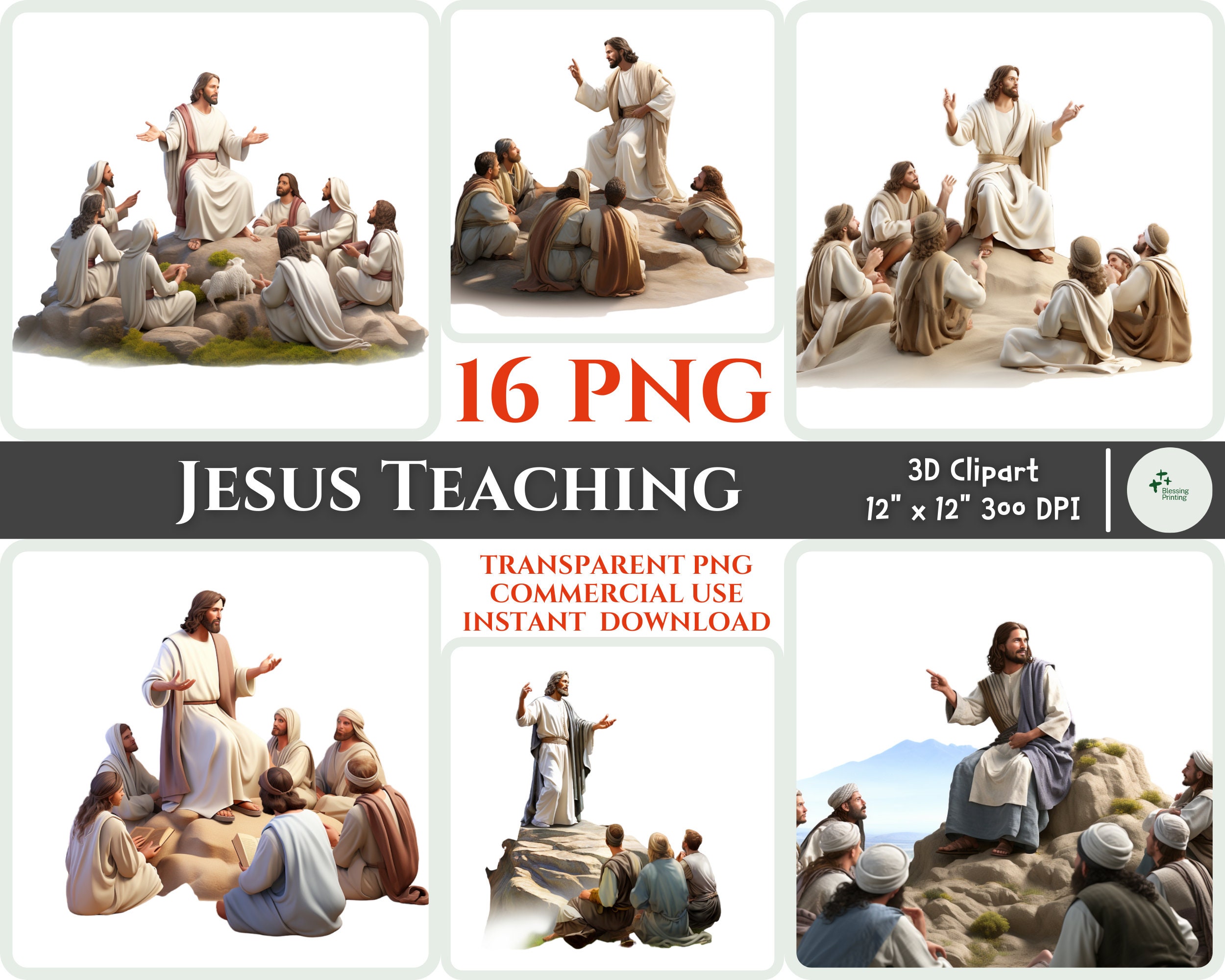 Jesus Teaching Clipart