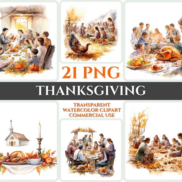 Christian Thanksgiving Clipart - Etsy