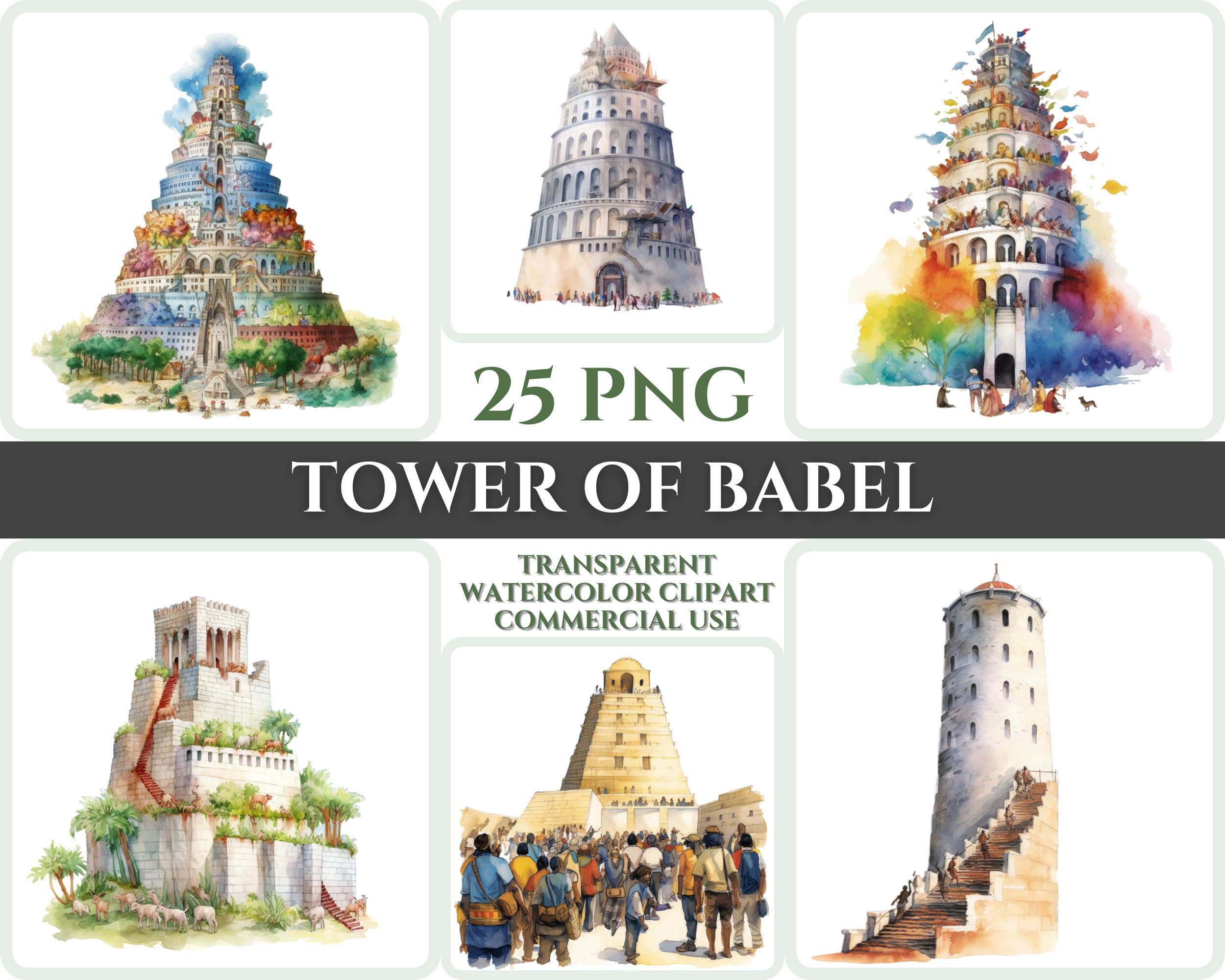 Tower Of Babel Clipart