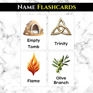 Christian Flashcards for Kid & Adult Bible Verse Montessori Printable ...