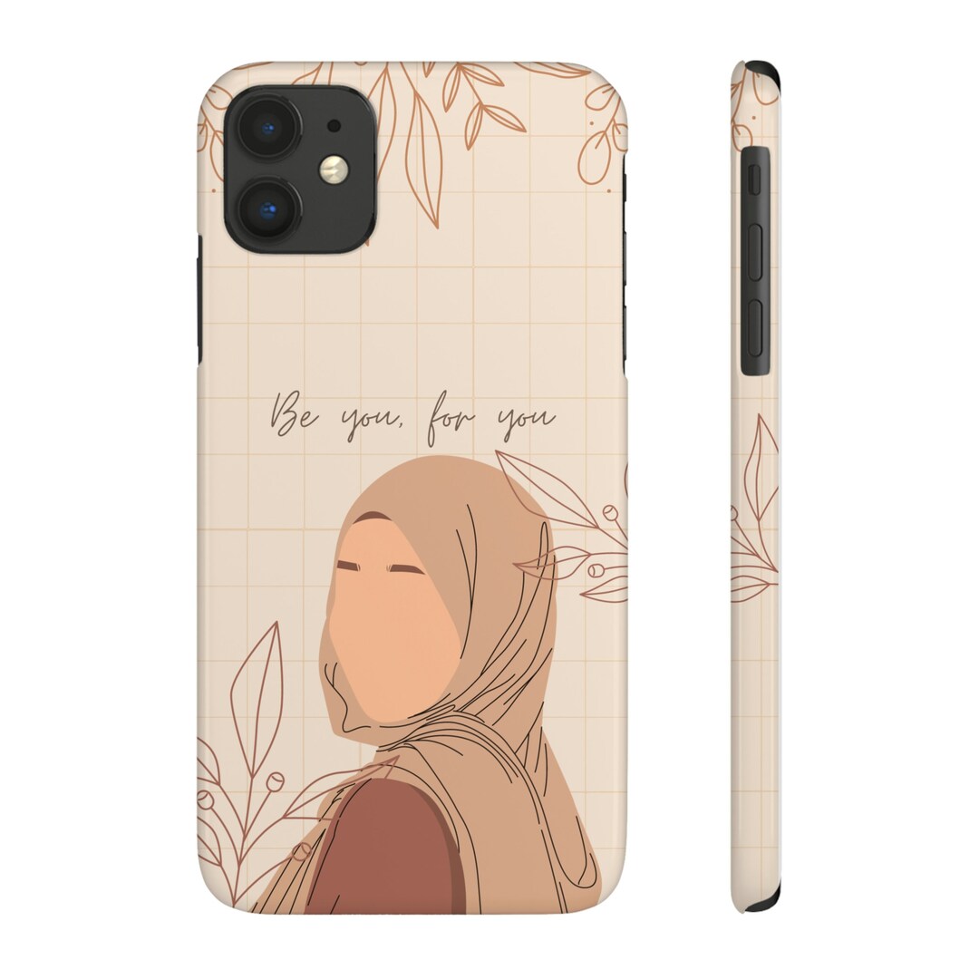 Female Hijab Beautiful Muslim Women Phone Case Trending - Etsy