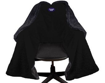 The Original Office Chair Blanket by Snuggleback Comfy Office Desk ...