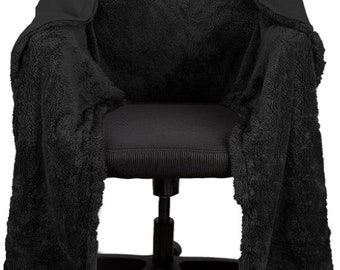 The Original Office Chair Blanket by Snuggleback Comfy Office Desk ...