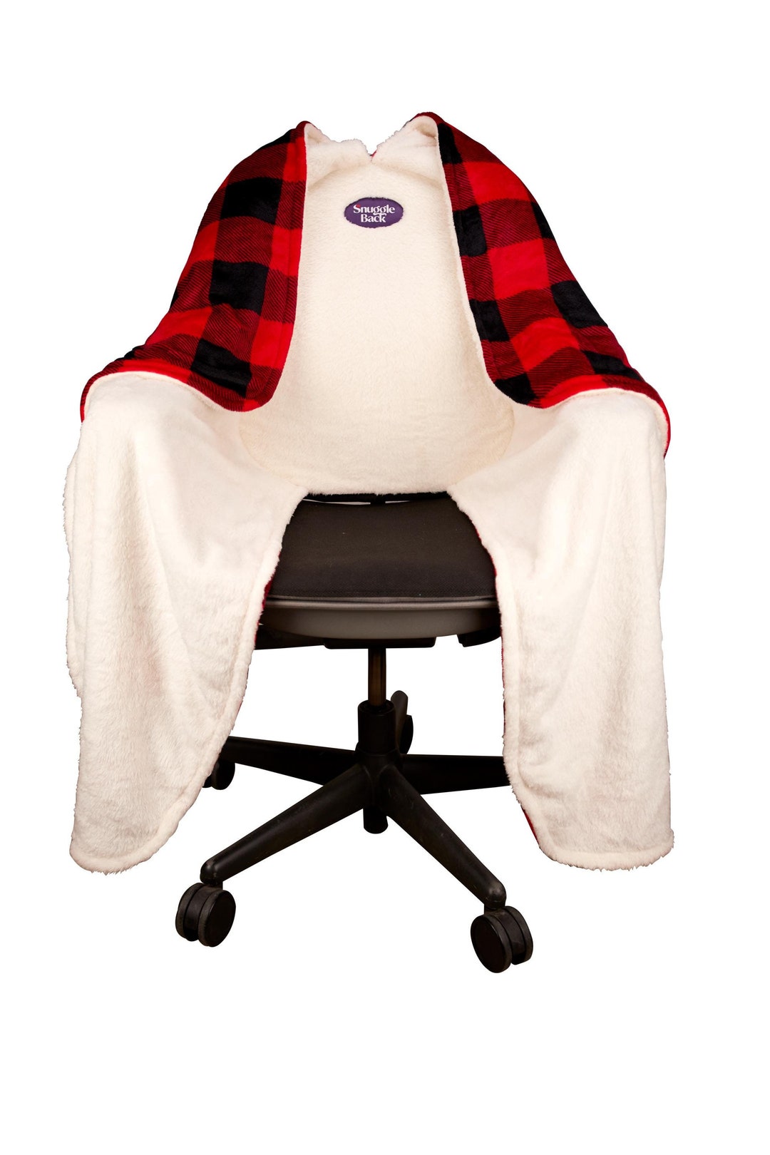 The Original Office Chair Blanket by Snuggleback; Comfy Office Desk ...