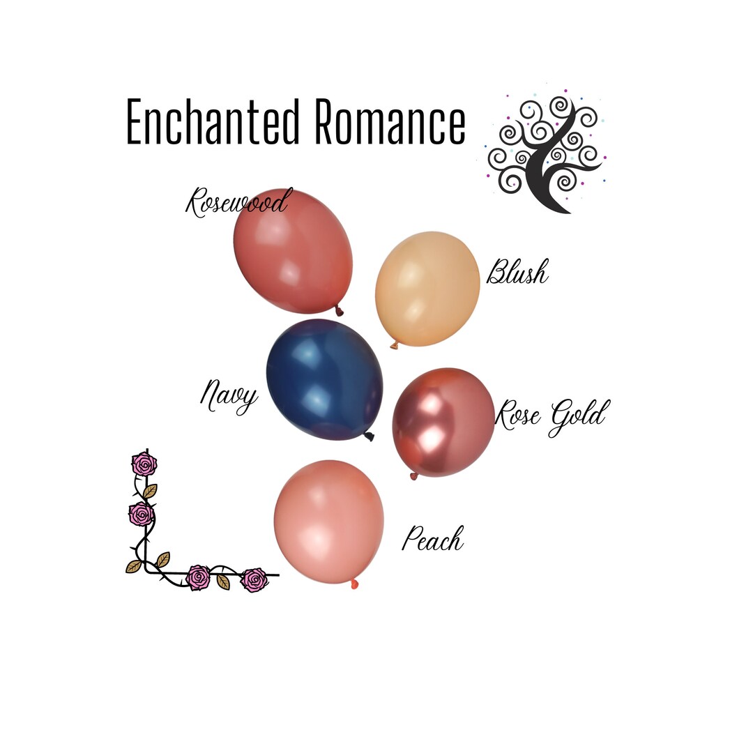 Enchanted Romance Color Palette | Garland | Arch | Columns | DYI ...