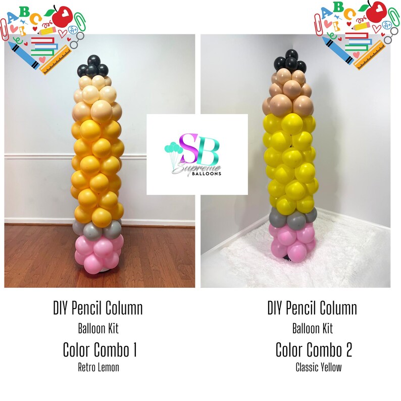 Pencil Column Instruction | Back to School | Tutorial | Step by Step ...