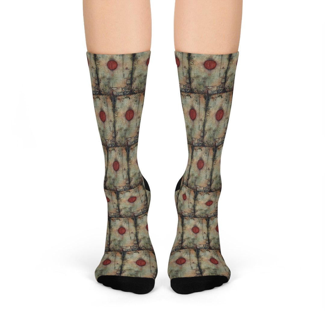 Paul Klee Crew Socks Pattern - Etsy