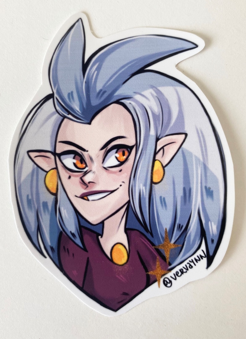 THE OWL HOUSE Stickers Amity Luz Hunter Eda Vinyl - Etsy