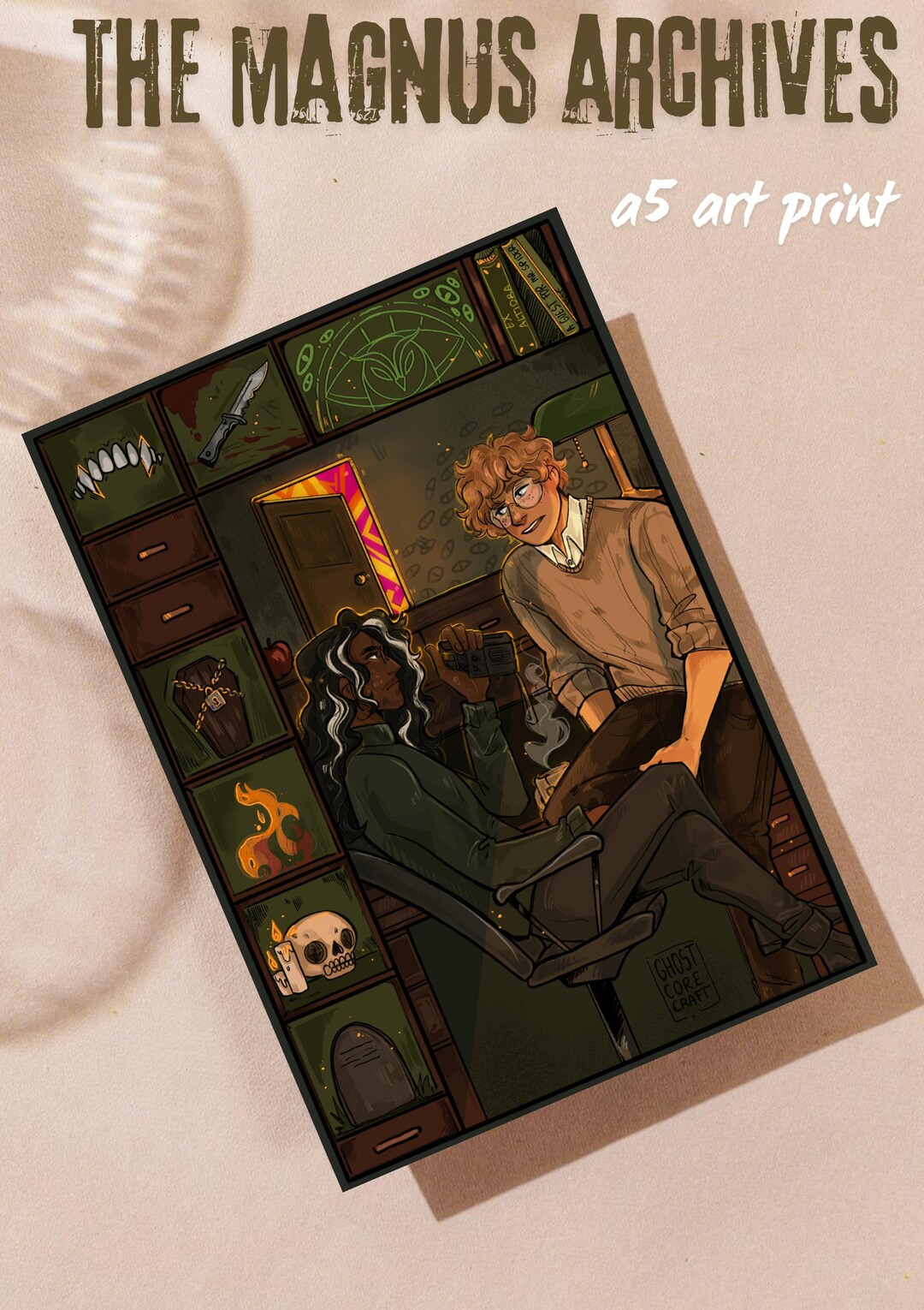 THE MAGNUS ARCHIVES - Jonmartin - Tma Print - A4 - A5 - Fanart - Etsy
