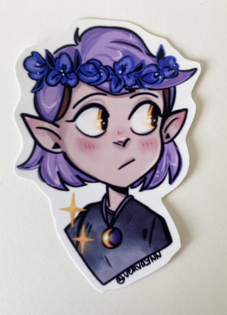 THE OWL HOUSE Stickers Amity Luz Hunter Eda Vinyl - Etsy