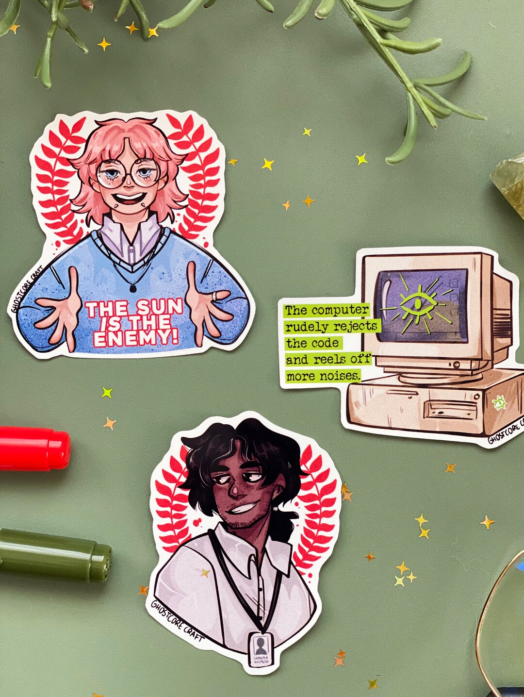 The Magnus Protocol - TMA - Stickers - Alice - Sam - the Magnus ...