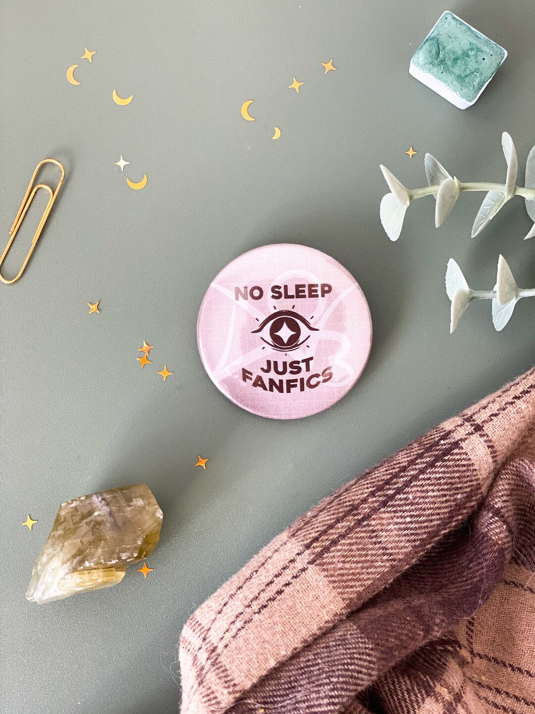Fanfics AO3 FANFICTION PIN No Sleep, Just Fanfics - Etsy Canada