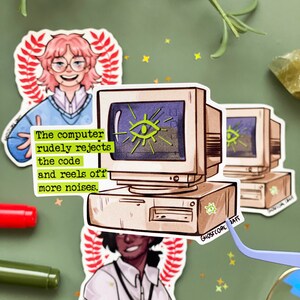 The Magnus Protocol - TMA - Stickers - Alice - Sam - the Magnus ...