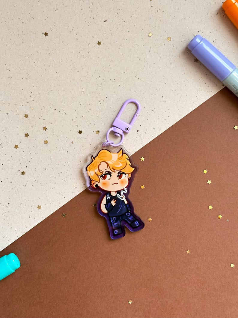 AFTG - All for the Game - Chibi Charms - Keychains - Neil - Andrew ...