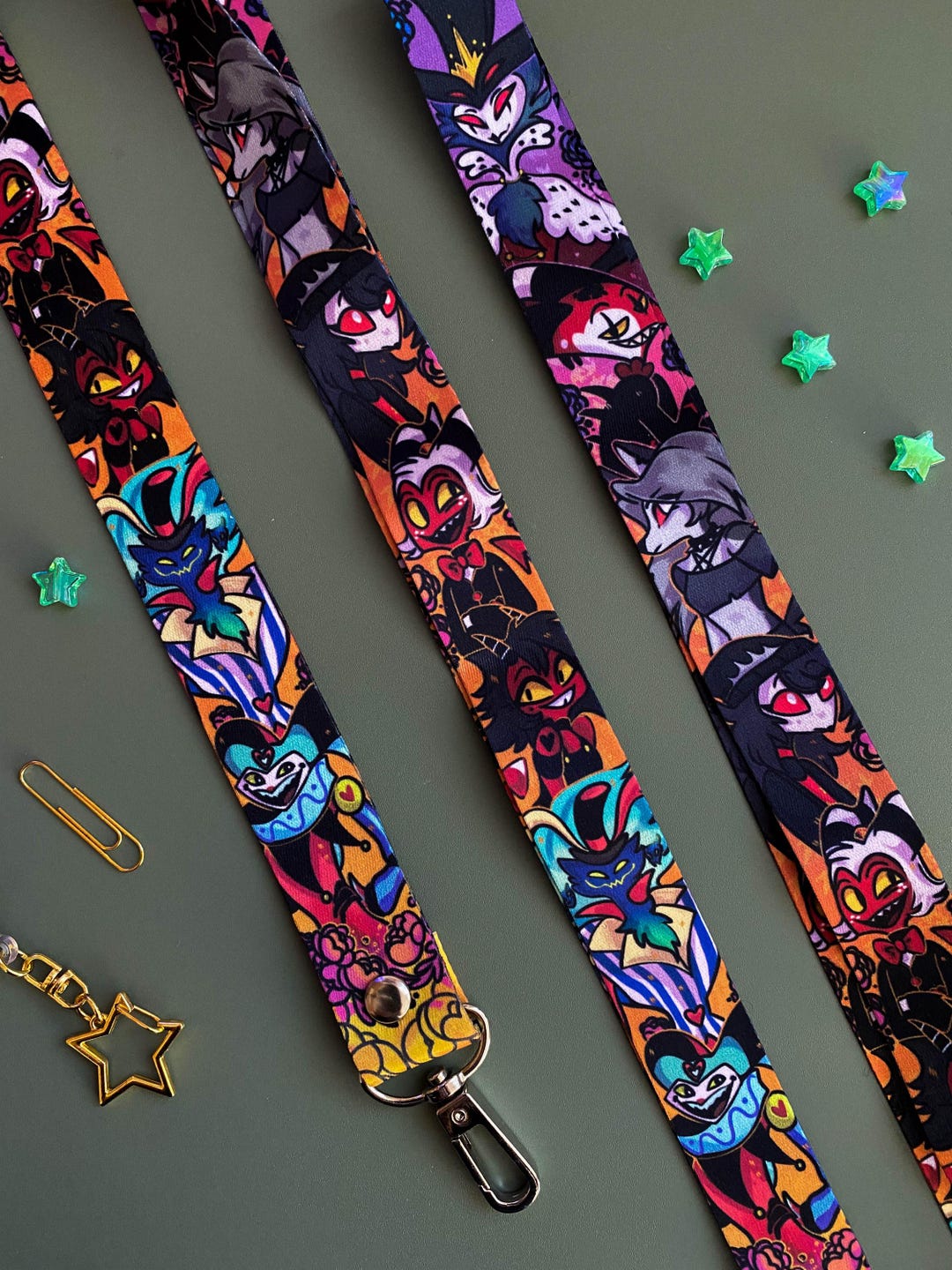 HELLUVA BOSS LANYARD Printed Neck Strap 25mm - Etsy