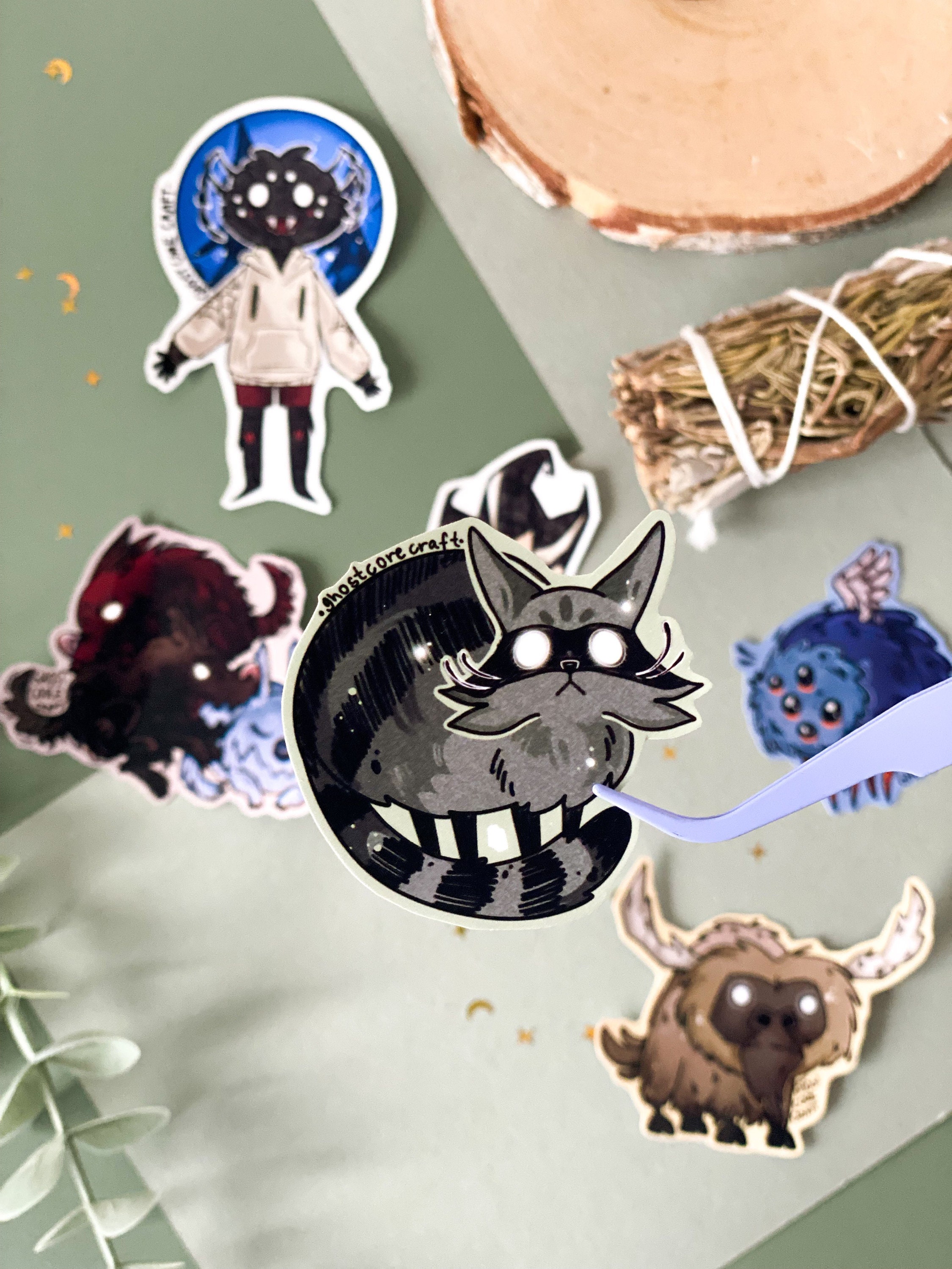 Don't Starve Together STICKERS - Glommer - Wilson - Webber - Beefalo ...