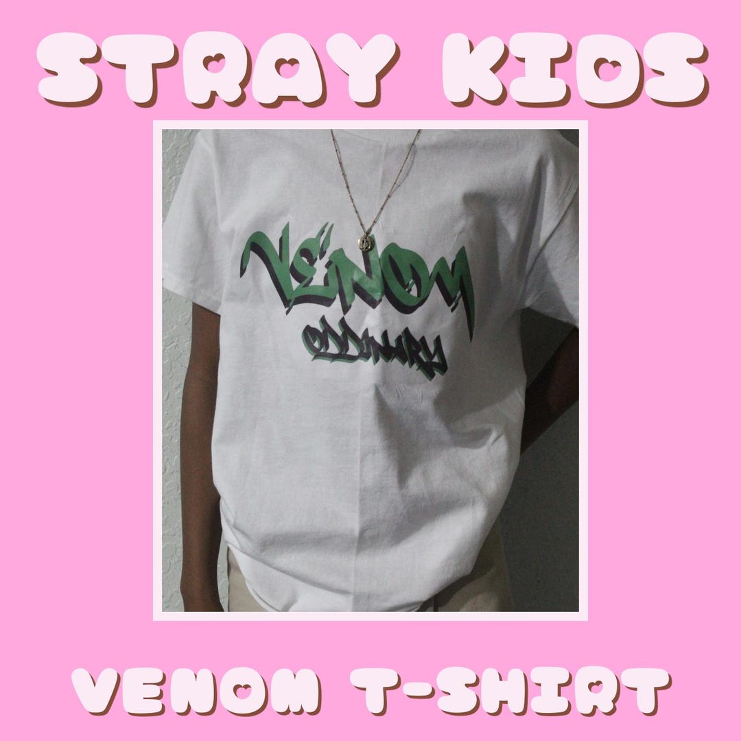 TEEZ | Stray Kids Venom T-shirt, Oddinary T-shirt, Kpop T-shirt, Maniac ...