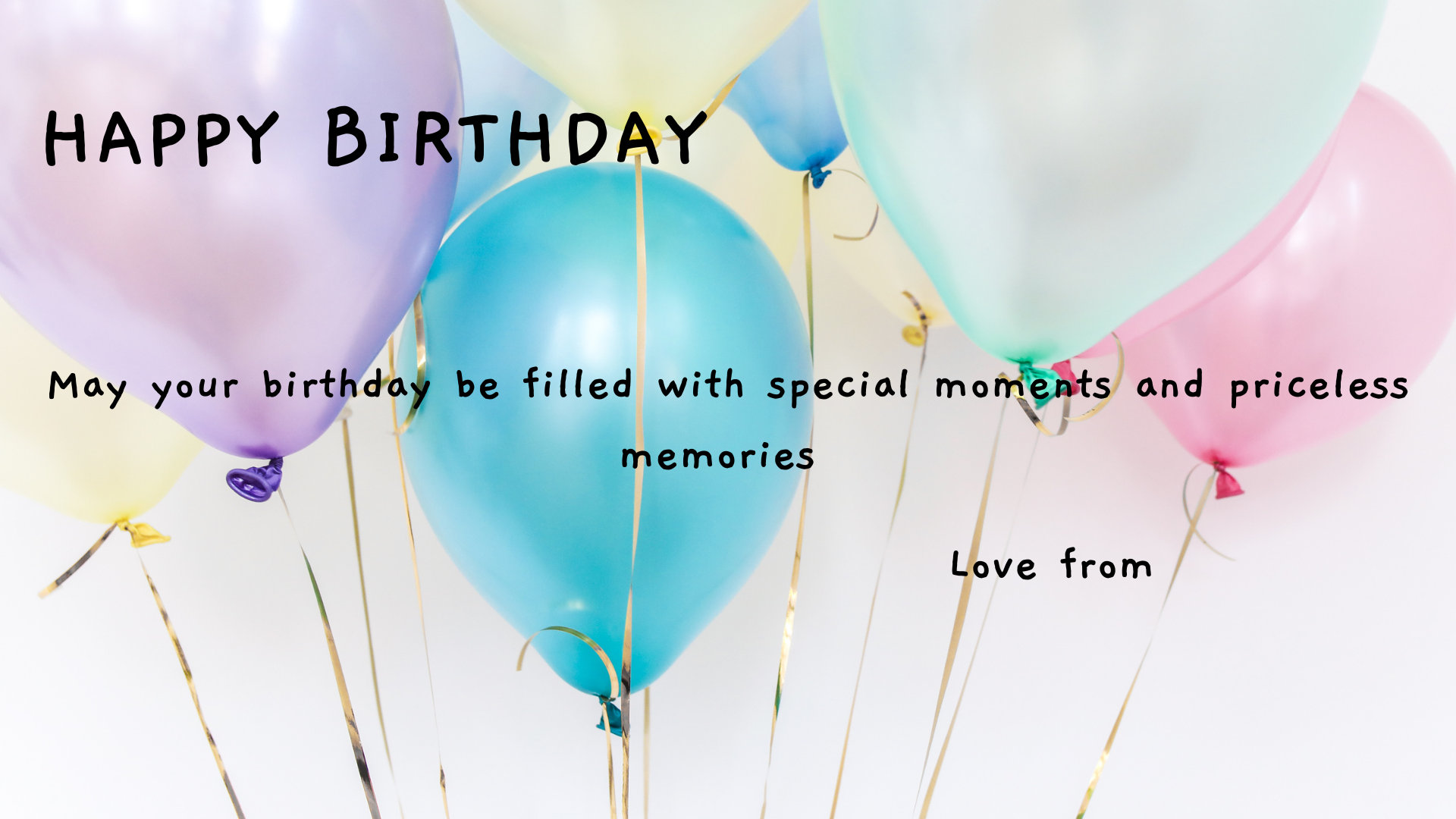 Happy Birthday Postcard | Printable - Etsy