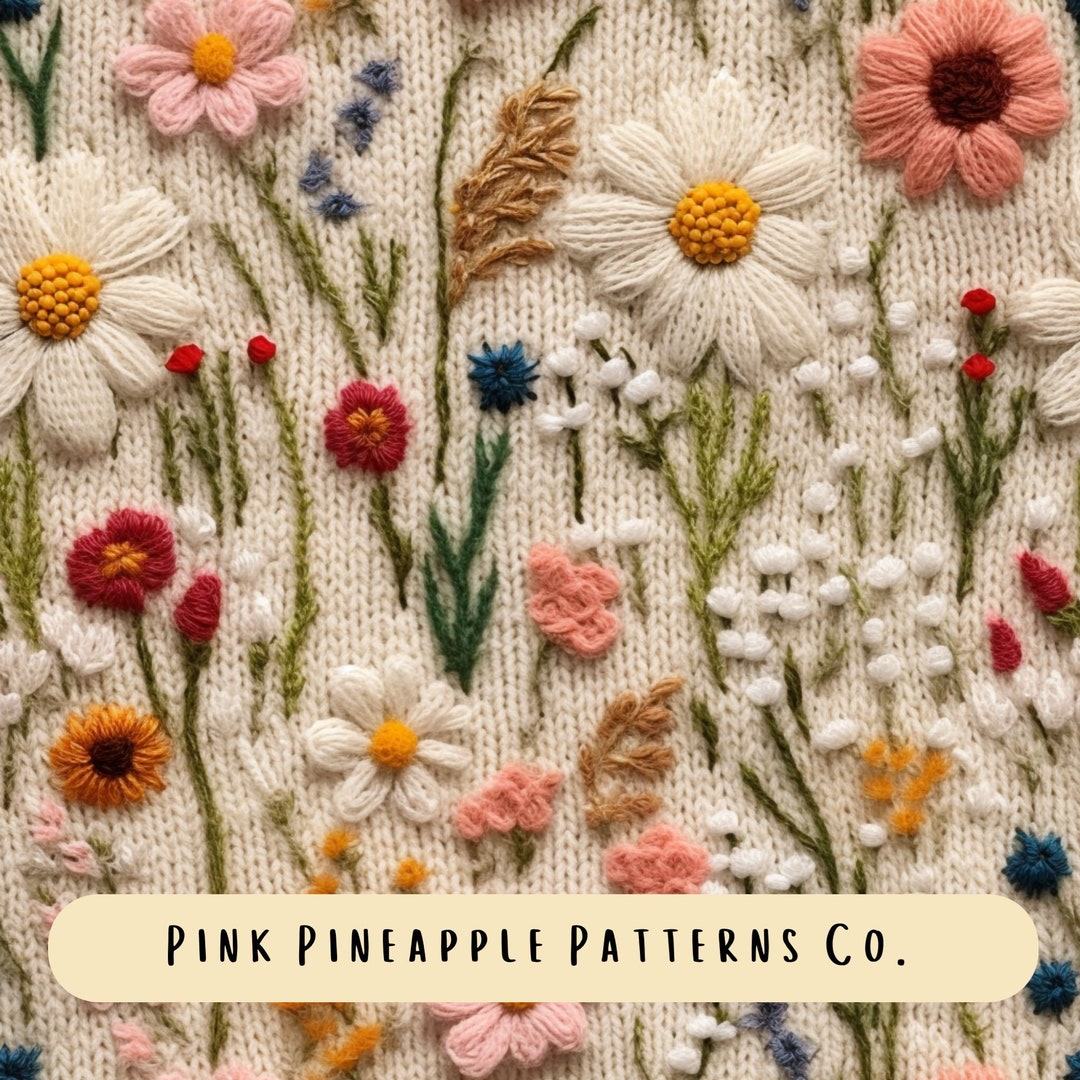 Seamless Spring Floral Pattern, Seamless Floral, Summer Floral ...