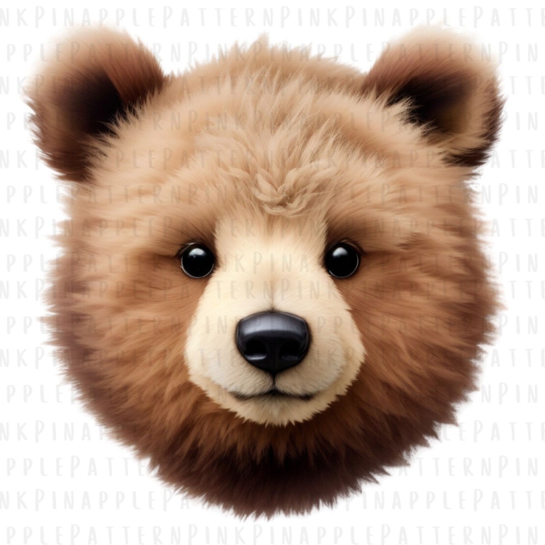 Watercolor Baby Bear PNG, Digital Design, Baby Design, Download, Bear ...